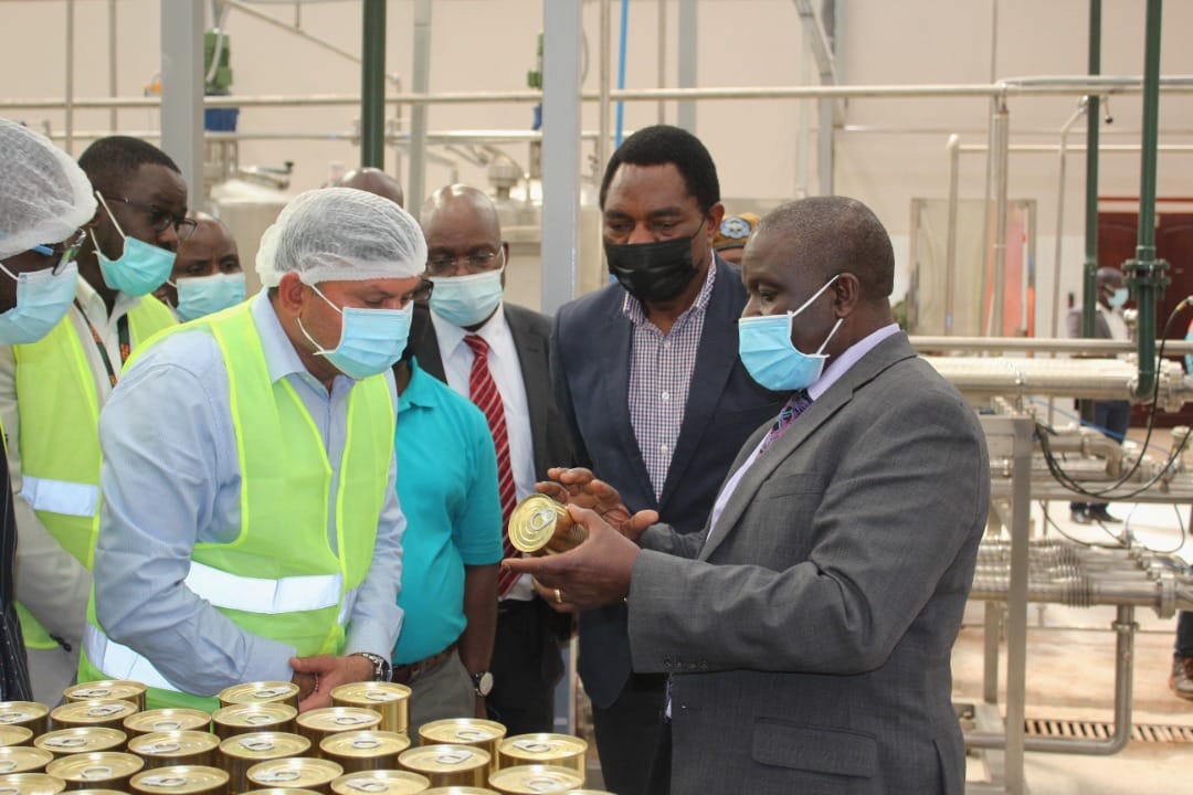 PRESIDENT HAKAINDE HICHILEMA COMMISSIONS IDC’S KALENE HILLS FRUIT ...